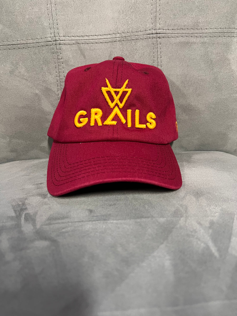 Red Yellow Dad Hat – Grails Miami